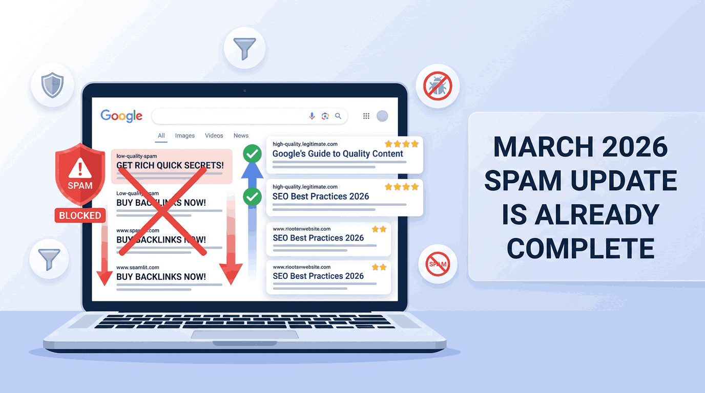 Google March 2026 Spam Update Complete